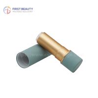 China Magnetic Cylinder Empty Container Lipstick Tube 5g In Carton Box for sale