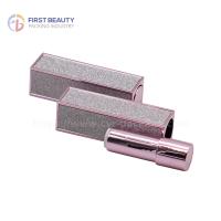 China Customized Empty Lipstick Case Tube 4g Square Plastic for sale