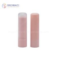 China Mockup Plastic Empty Lipstick Balm Tube 3.8g Cylinder for sale