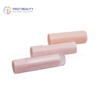 China Mockup Plastic Empty Lipstick Balm Tube 3.8g Cylinder for sale