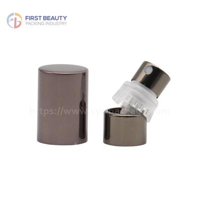 China FEA15 Perfume Pump Sprayer Low Profile Aluminum 0.07 - 0.1ml for sale