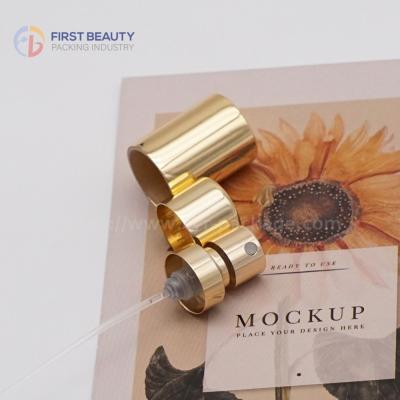 China Crimp Type Perfume Spray Pump Head 10000pcs Aluminum for sale