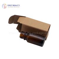 China 30ml Glass Essential Oil Bottle Amber Dropper Bottle for sale