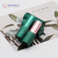 China Round Empty Aluminum Lipstick Tube Container Plastic 3.8g for sale