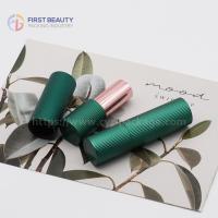 China 3.8g Snap On Empty Lipstick Tube Magnetic Aluminum Plastic for sale
