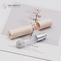China Plastic Perfume Tester Bottle 20mm Length Screw Sprayer Type for sale