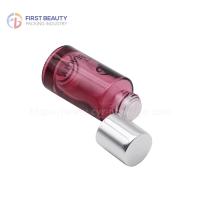 China Round Glass Essential Oil Bottle Aluminum Dropper Cap 20 Ml for sale