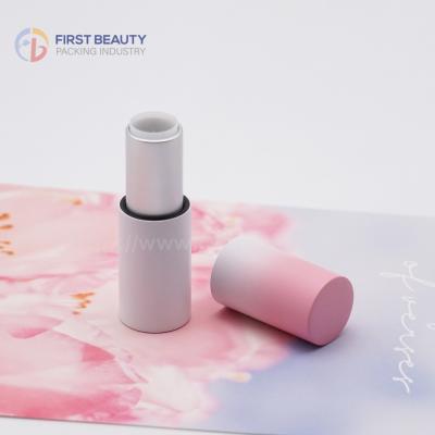 China Customized Empty Plastic Round Lipstick Tube 3.8g for sale