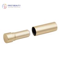 China Customizable Lipstick Tube with Snap On Lid and Color Spraying for 3.8g Lipstick for sale