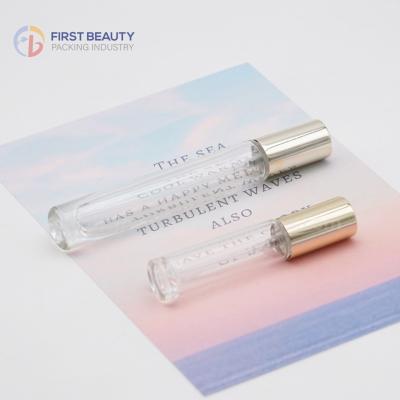 China Gold Screw Sprayer Sample Perfume Bottles Custom Design for sale