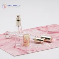 China Black or Customized Color Perfume Test Flask / Scent Sample Flacon with Push Sprayer for sale