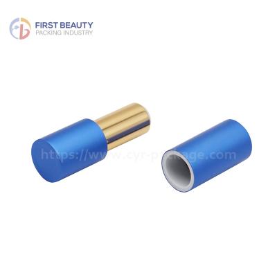 China Glamorous 3.8g Magnetic Lipstick Tube with Vibrant Spray Painted Surface for sale