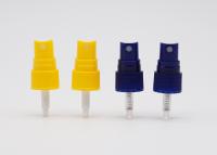 China Colorful Fine Mist Pump Sprayer 18 / 410 20 / 410 24 / 410 Dosage 0.12ml 0.2ml for sale