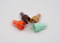 China Cosmetic Colorful Fine Mist Sprayer Pump 0.2ml Dosage 18mm 20mm 24mm 28mm Size for sale