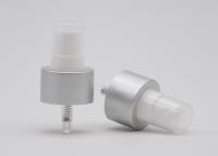China Matte Silver Aluminum Closure Pump Mister Sprayer 24mm 0.2ml Dosage Longlife for sale