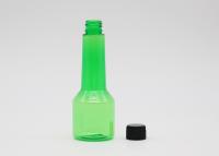 China Long Neck 20mm 15g PET Green Refillable Plastic Spray Bottles 100ml For Promotional for sale