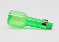 China Long Neck 20mm 15g PET Green Refillable Plastic Spray Bottles 100ml For Promotional for sale