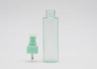China 24mm Flat Shoulder Empty Refillable Perfume Bottles With Green Frosting Powder for sale