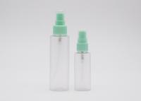 China 30ml 50ml PET Frost White Plastic Perfume Spray Bottles Environmental Friendly for sale