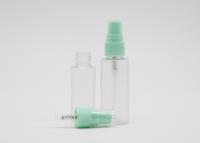 China 30ml 50ml PET Frost White Plastic Perfume Spray Bottles Environmental Friendly for sale