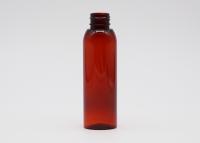 China Empty Refillable Plastic Spray Bottles Dark Brown Color 24mm Neck Size 100ml for sale