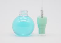 China 20mm Neck Size Small Plastic Spray Pump Bottle Transparent PET Ball Shape for sale