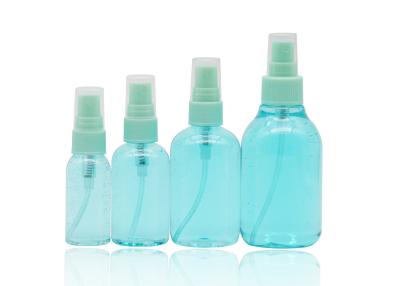 China 15ml 30ml 60ml 100ml Pet Cosmetic Bottles Empty Refillable Clear Plastic Spray Bottles for sale