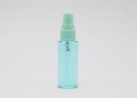 China 20ml Transparent Refillable Plastic Spray Bottles PET Spray Bottle Flat Shoulder for sale