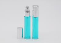 China 13 / 410 Refillable Glass Perfume Spray Bottles Aluminum Perfume Sprayer Bottle 10ml for sale
