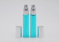 China 13 / 410 Refillable Glass Perfume Spray Bottles Aluminum Perfume Sprayer Bottle 10ml for sale
