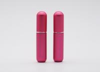 China Cosmetic Refillable Perfume Bottle Aluminum Outside Parfum Pump With 5ml for sale