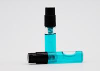 China 2 Ml Clear Refillable Glass Perfume Spray Bottles Vial Pefume Atomizer for sale