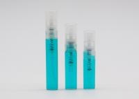 China 2 Ml Clear Refillable Glass Perfume Spray Bottles Vial Pefume Atomizer for sale