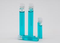 China Thicken Small Glass Vials Perfume Tester WIth Plastic Insert In Size 2ml 5ml for sale