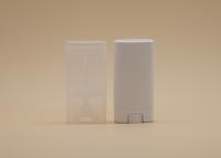 China Transparent Oval Lip Balm Containers Screw On Cap OEM / ODM Stable Performance for sale