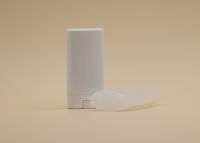 China Transparent Oval Lip Balm Containers Screw On Cap OEM / ODM Stable Performance for sale