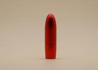 China Cosmetic Packaging Lip Balm Tubes Frosted Red 4.5g With ISO 9001 Certification for sale