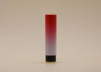China Gradient Color Lipstick Tube Packaging Red Pink To White Dull Polish Simple Sense for sale