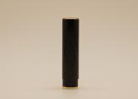 China Pearl powder Empty Lipstick Tubes 4.5g Black Starry Sky Look Brilliant Round Shape for sale