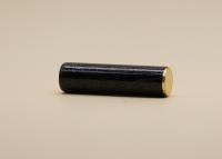 China Pearl powder Empty Lipstick Tubes 4.5g Black Starry Sky Look Brilliant Round Shape for sale