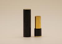 China Pearl powder Empty Lipstick Tubes 4.5g Black Starry Sky Look Brilliant Round Shape for sale