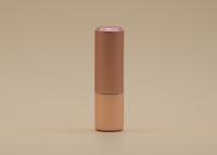 China Rose Gold Lip Balm Tubes , Lipstick Tube Container ISO 9001 / SGS Certified for sale