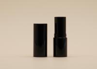 China Glossy Black Custom Made Empty Lipstick Containers Smooth Feel 5g Volume for sale