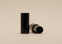 China Glossy Black Custom Made Empty Lipstick Containers Smooth Feel 5g Volume for sale