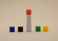 China 5g Cylinder Shape Lip Balm Tubes , Empty Lip Gloss Tubes Natural Color for sale