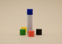 China 5g Cylinder Shape Lip Balm Tubes , Empty Lip Gloss Tubes Natural Color for sale