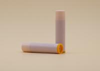China Orange Green Pink Color Lip Balm Tubes Cosmetic Lipstick Case For Personal Care for sale