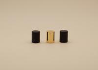 China 16.3mm Round Perfume Cap Gold / Black Color Leak Proof Stable Performance for sale