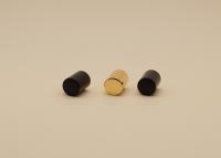 China 16.3mm Round Perfume Cap Gold / Black Color Leak Proof Stable Performance for sale