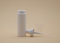 China 60ml White PP Plastic Pump Spray Bottles With Clear K Resin Over Cap for sale